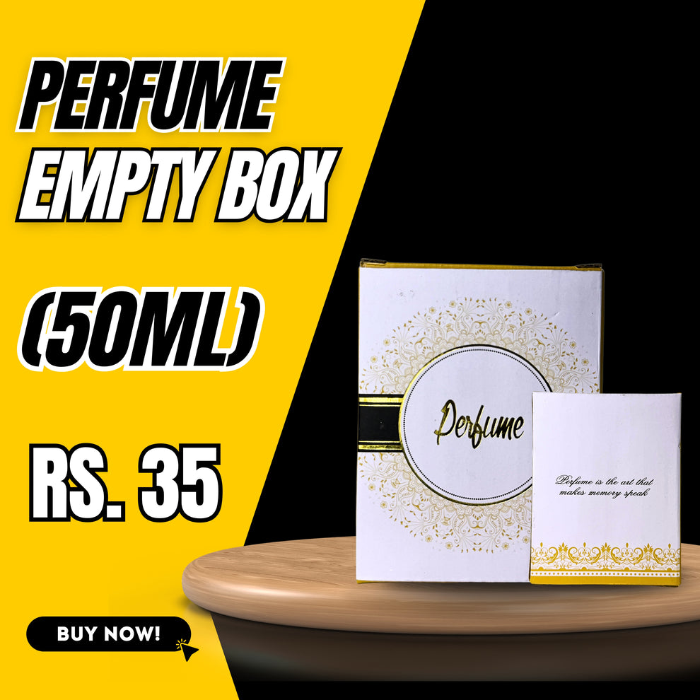 Standard 50ml Empty Perfume Box – Smart, Secure & Elegant | AM Fragran ...